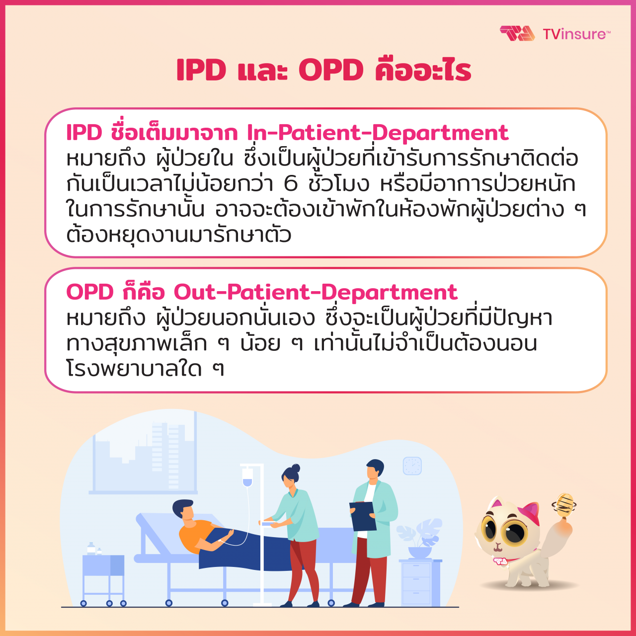 IPD และ OPD คืออะไร – TVinsure